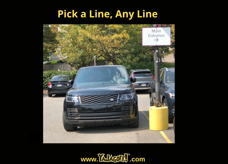 Single File Line, Literally | Ya Jagoff!!!