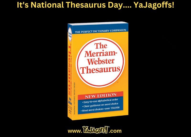 National Thesaurus Day Ya Jagoff national-thesaurus-day-ya-jagoff