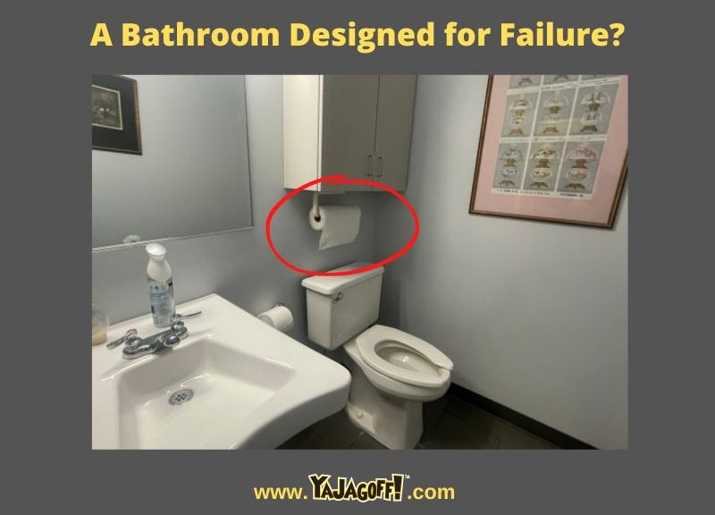 A Bathroom Built for Failure? | Ya Jagoff!!!