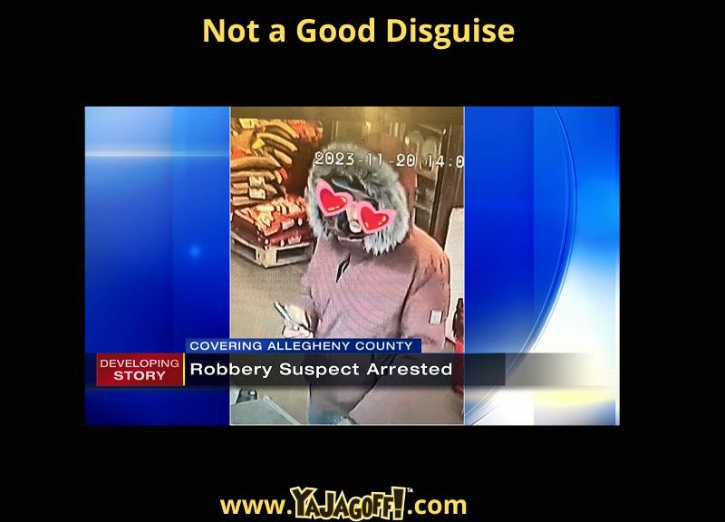 Worst Robber Disguise EVER? | Ya Jagoff!!!